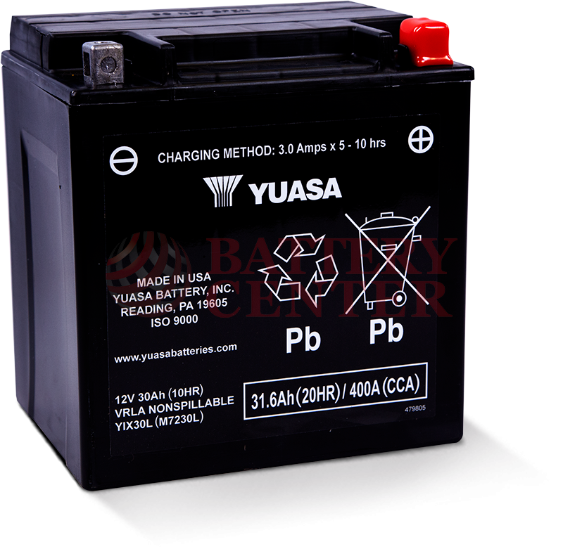 Μπαταρία Yuasa YIX30L-BS 12V MF Battery Capacity 20hr 31.6 (Ah): EN1 ...